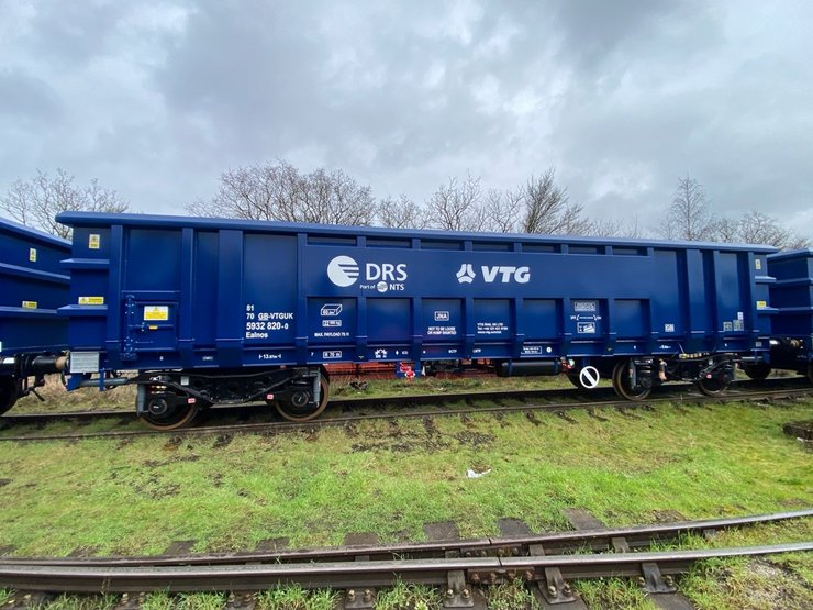 VTG: DRS takes delivery of 25 new JNA-Z box wagons from VTG Rail UK