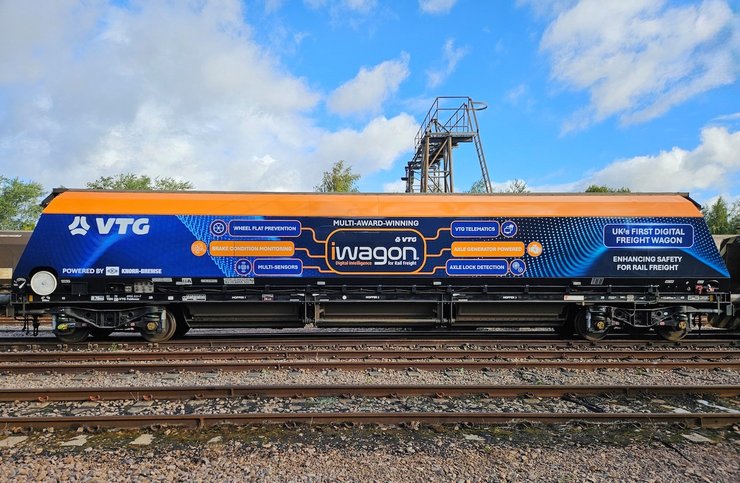 VTG: VTG Rail UK unveils striking iWagon at Next Generation Line-Up ...